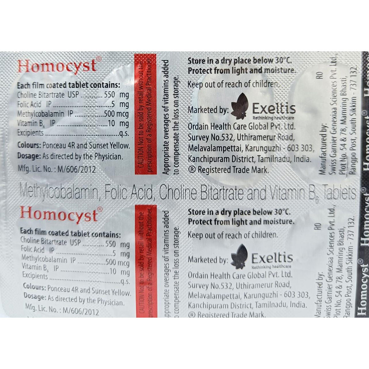 Homocyst Tablet 10's Price, Uses, Side Effects, Composition - Apollo ...