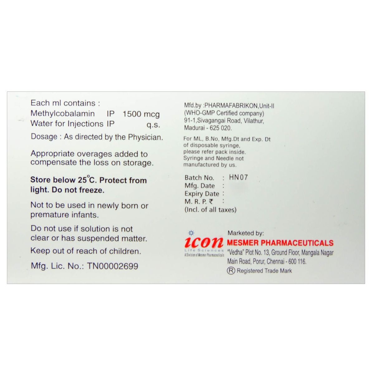 Homin Injection 1's Price, Uses, Side Effects, Composition - Apollo ...