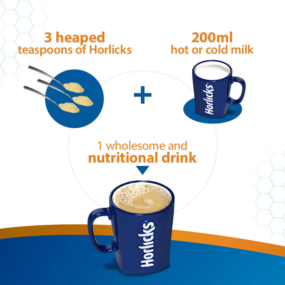 Horlicks Classic Malt Nutrition Drink Powder, 450 gm Pouch Price, Uses ...