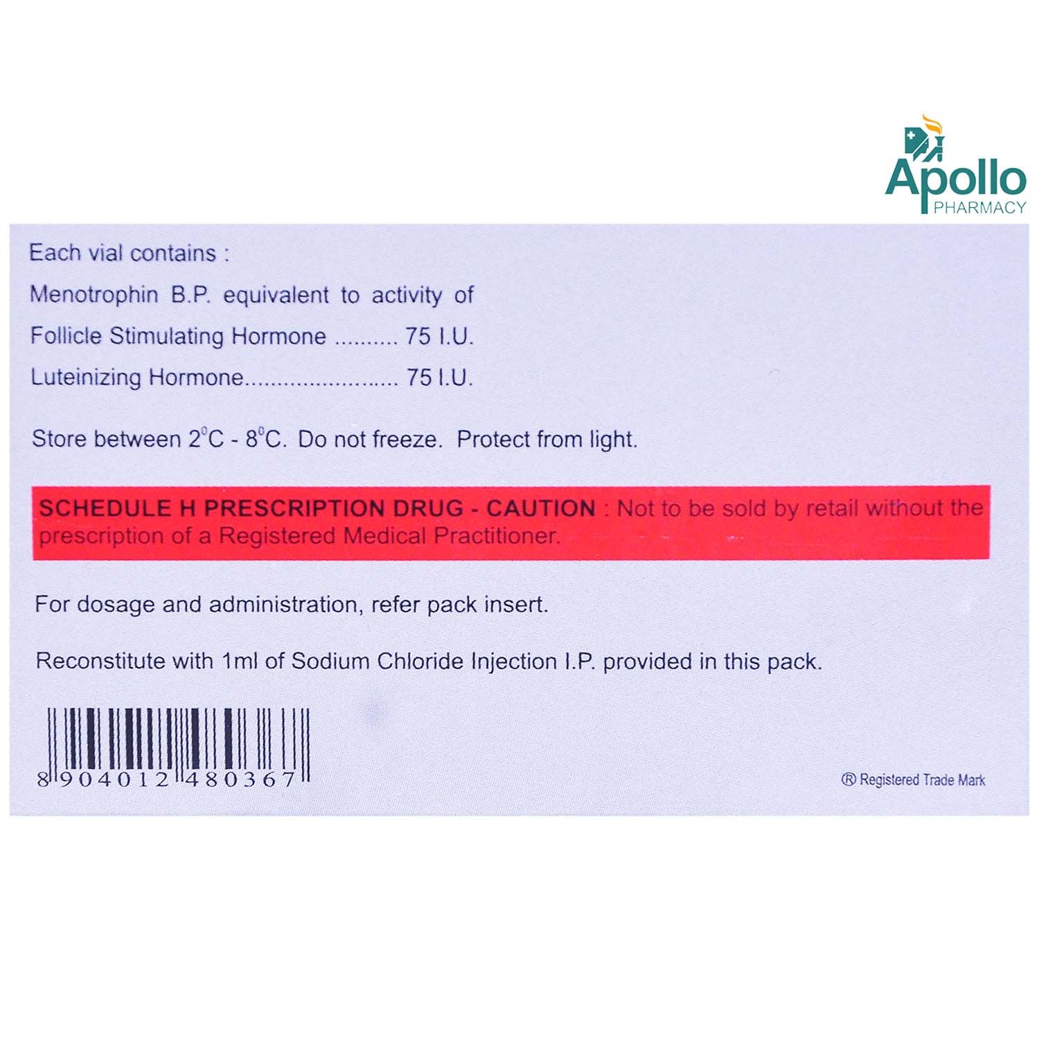 HUMOG 75IU INJECTION Price, Uses, Side Effects, Composition - Apollo ...