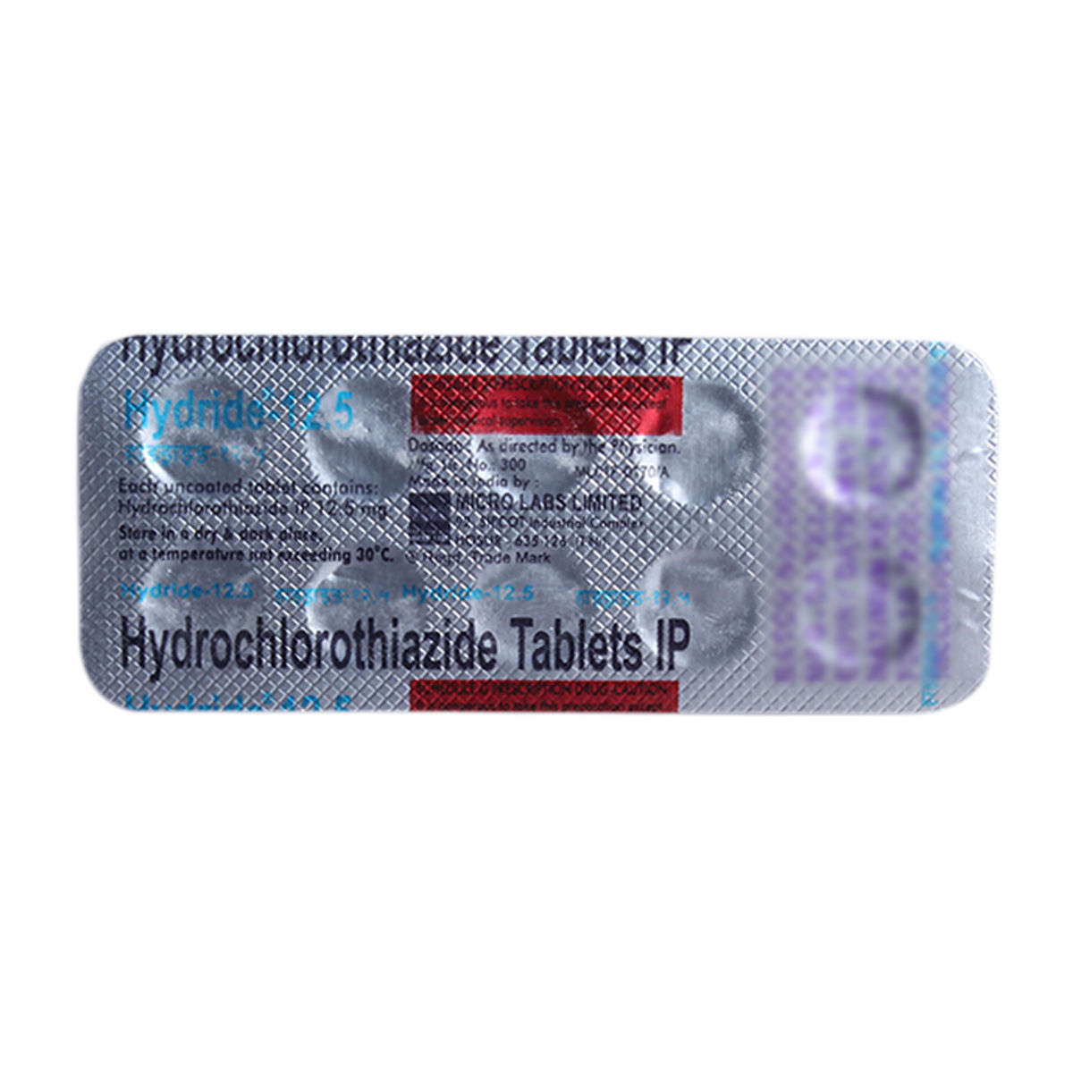 HYDRIDE 12.5MG TABLET Price, Uses, Side Effects, Composition - Apollo ...