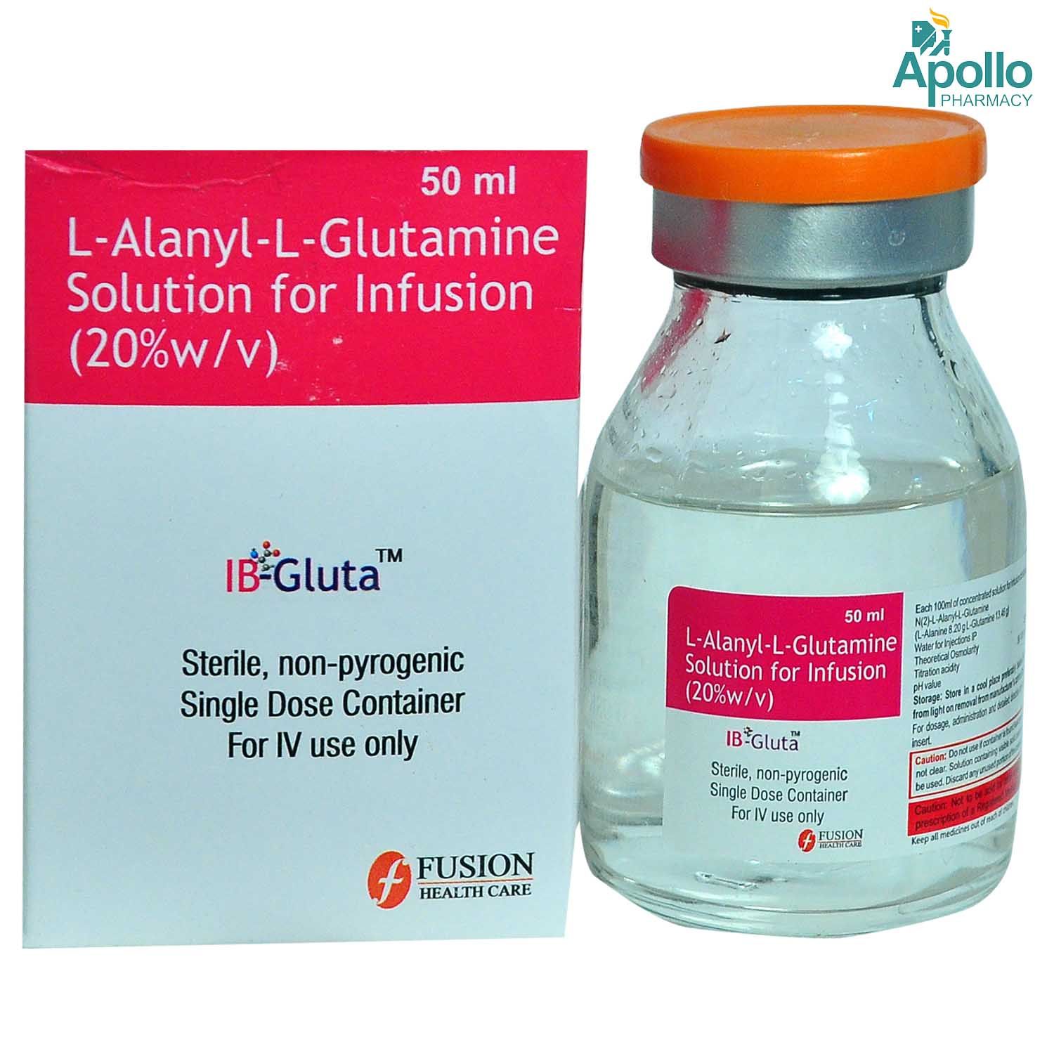 IB GLUTA 50ML INJECTION Price, Uses, Side Effects, Composition - Apollo ...