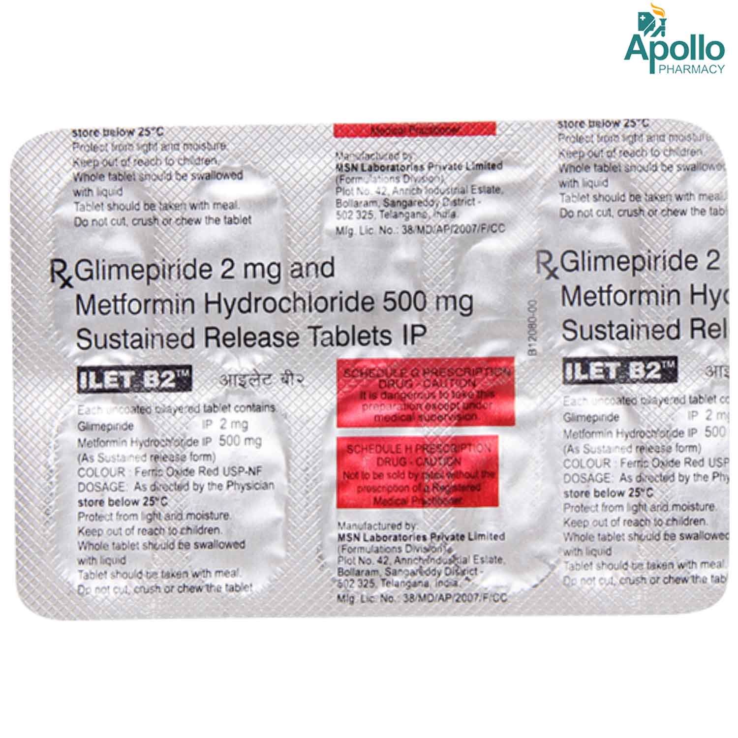 ILET B 2MG TABLET Price, Uses, Side Effects, Composition - Apollo Pharmacy