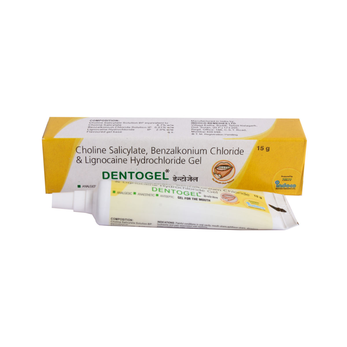 Dentogel Gel 15 gm Price, Uses, Side Effects, Composition - Apollo Pharmacy