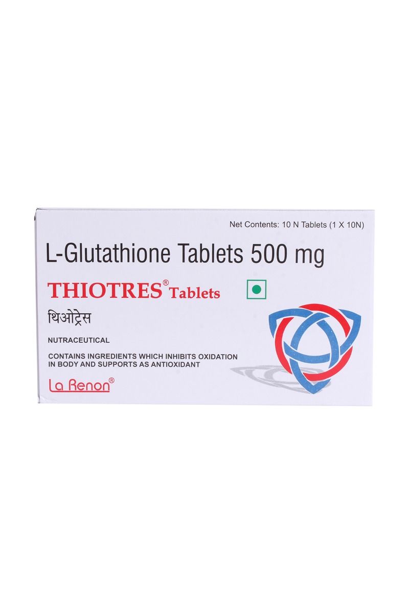 Thiotres 500 Tablet 10's Price, Uses, Side Effects, Composition ...