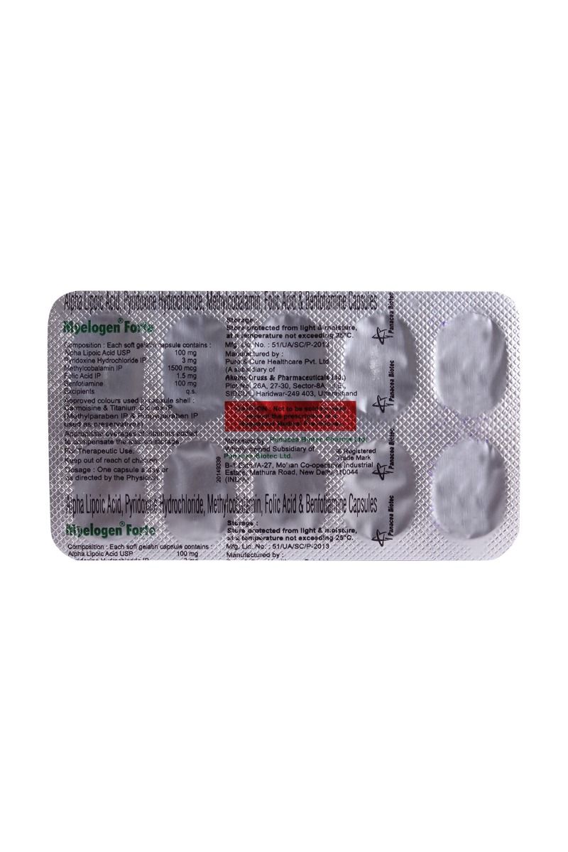 MYELOGEN FORTE TABLET Price, Uses, Side Effects, Composition - Apollo ...