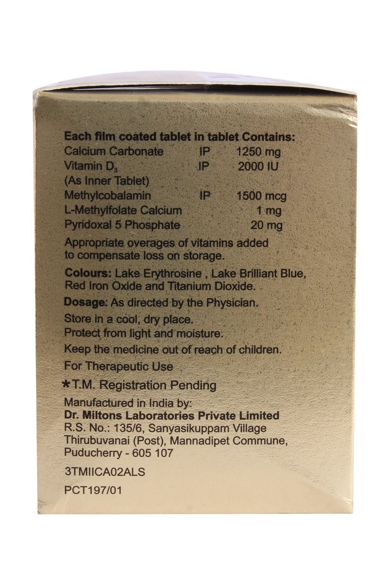 Methycal 2000 Tablet 10's Price, Uses, Side Effects, Composition ...