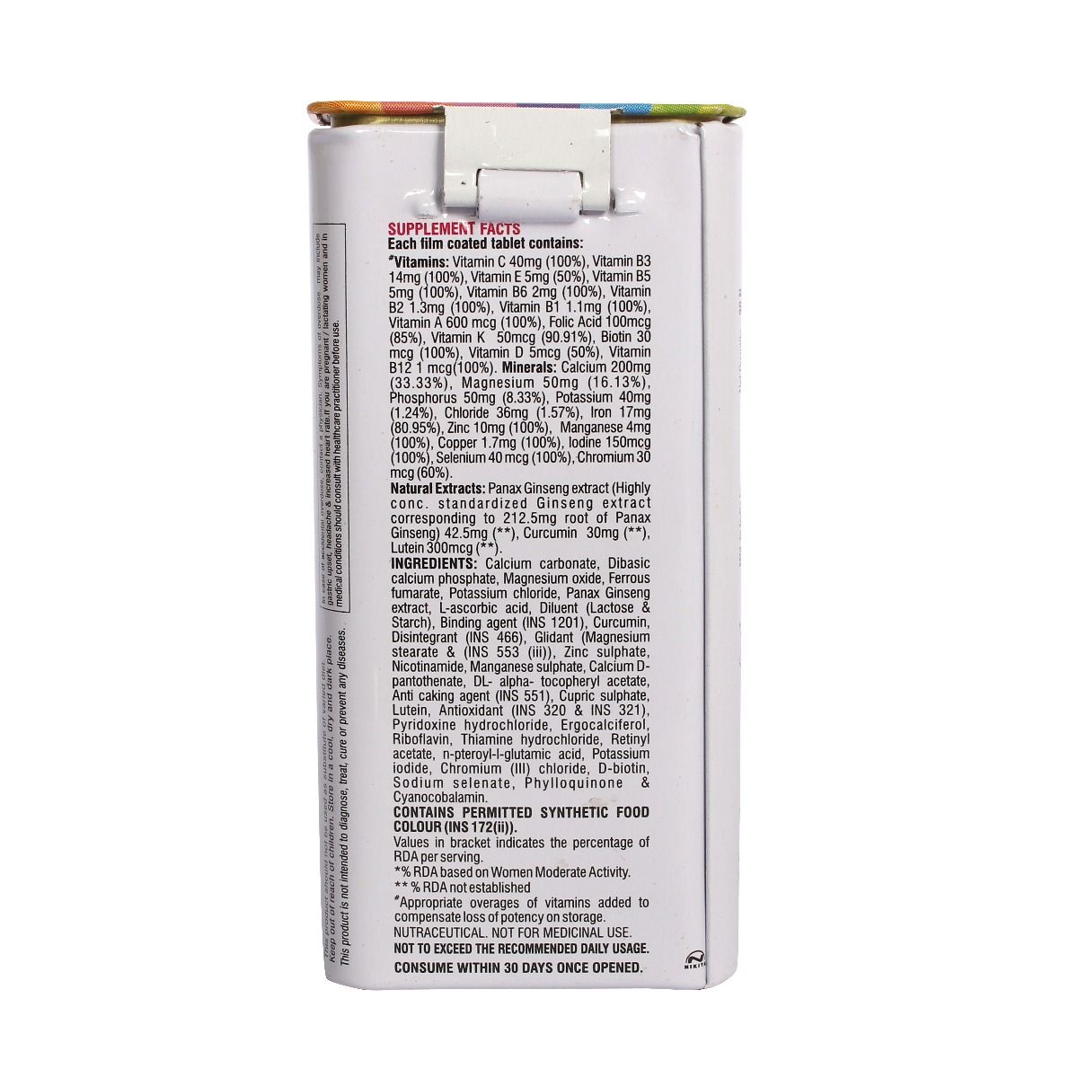 Apollo Life Multivitamin for Women, 30 Tablets Price, Uses, Side ...