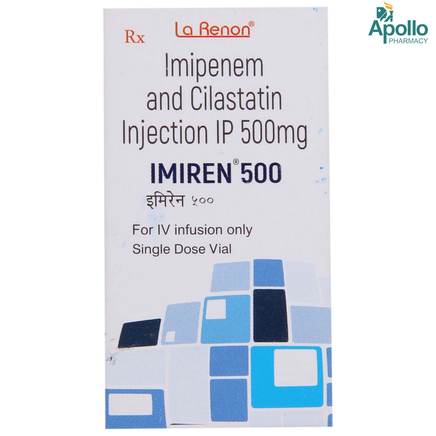 IMIREN INJECTION 0.5GM Price, Uses, Side Effects, Composition - Apollo ...