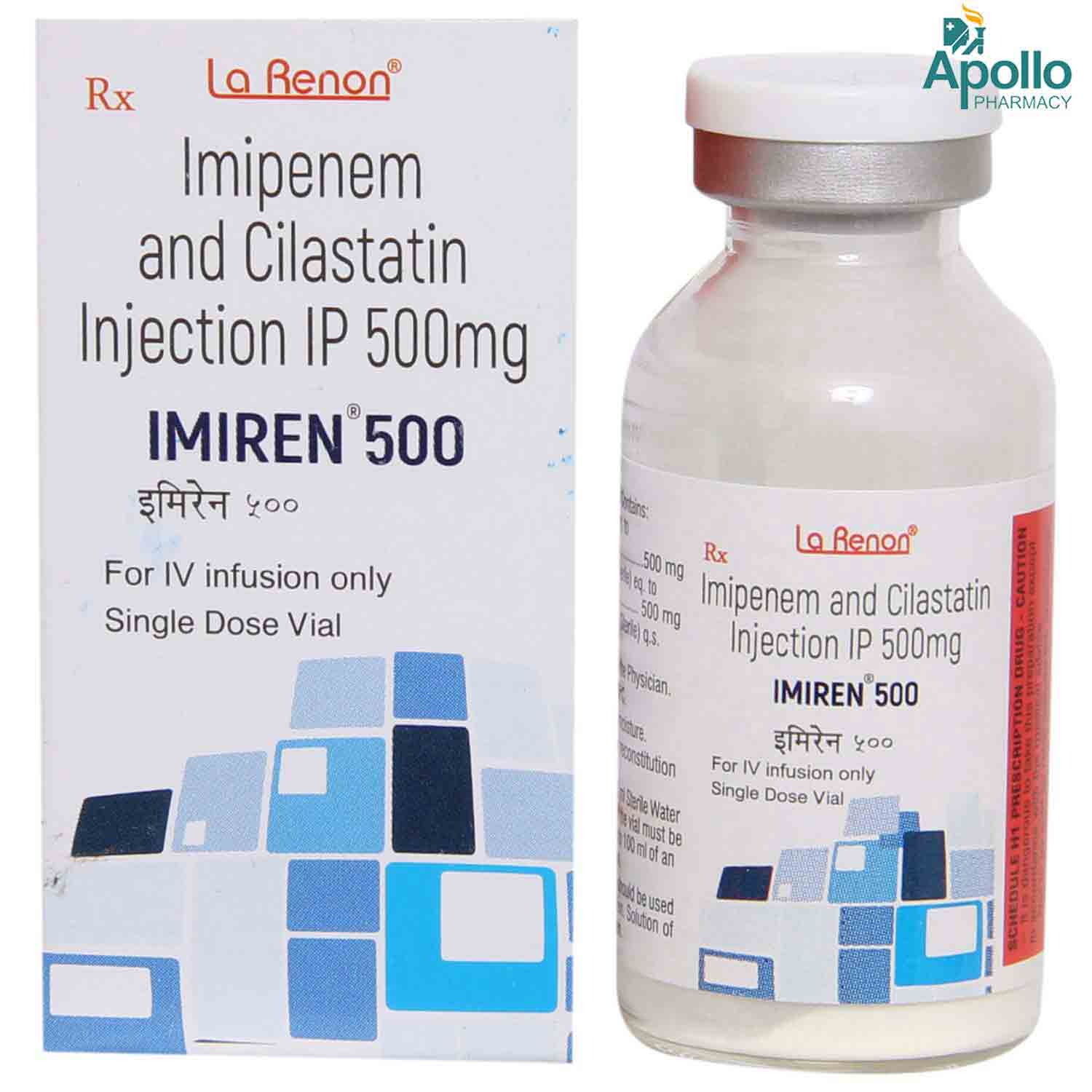 IMIREN INJECTION 0.5GM Price, Uses, Side Effects, Composition - Apollo ...
