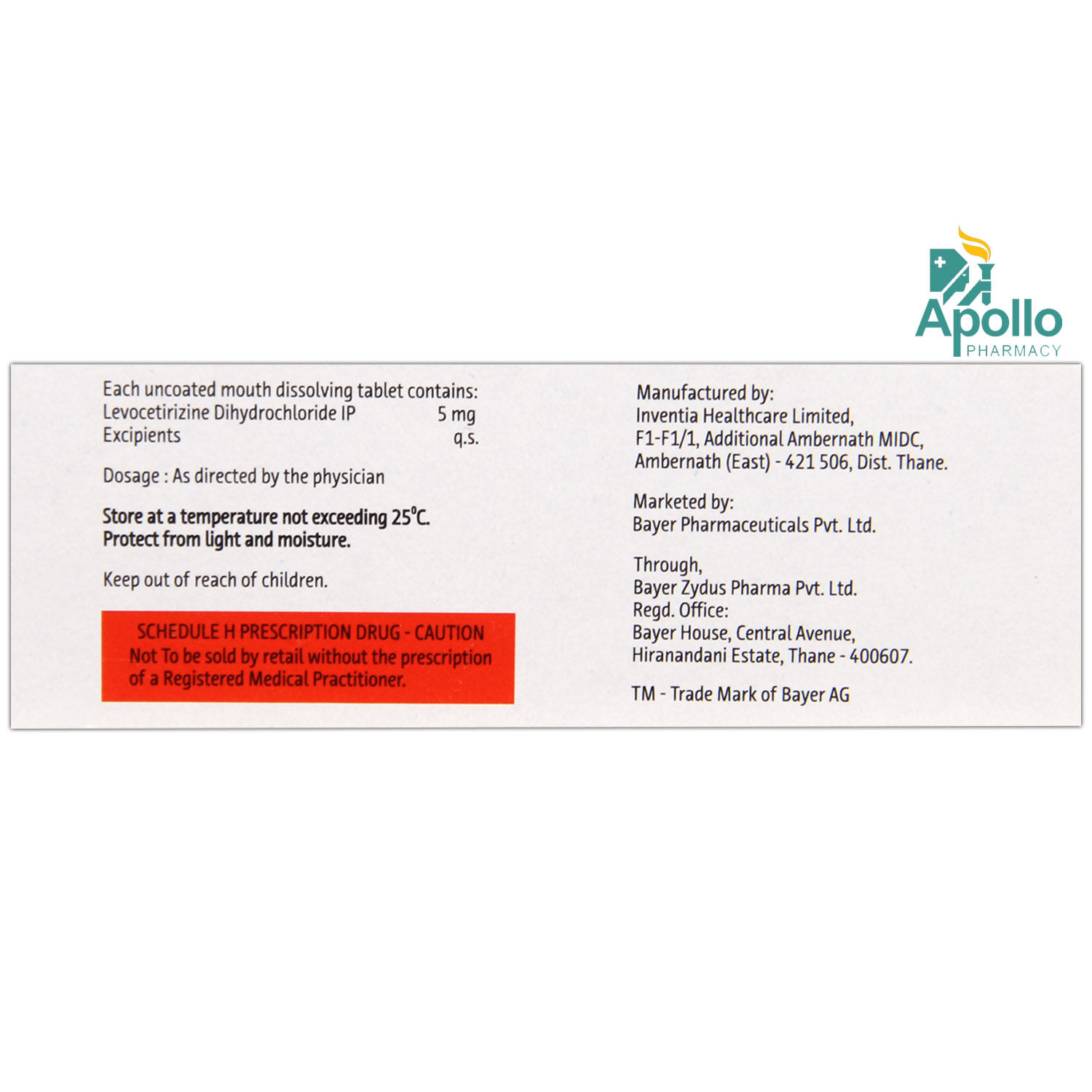Incid-MD Tablet 10's Price, Uses, Side Effects, Composition - Apollo ...