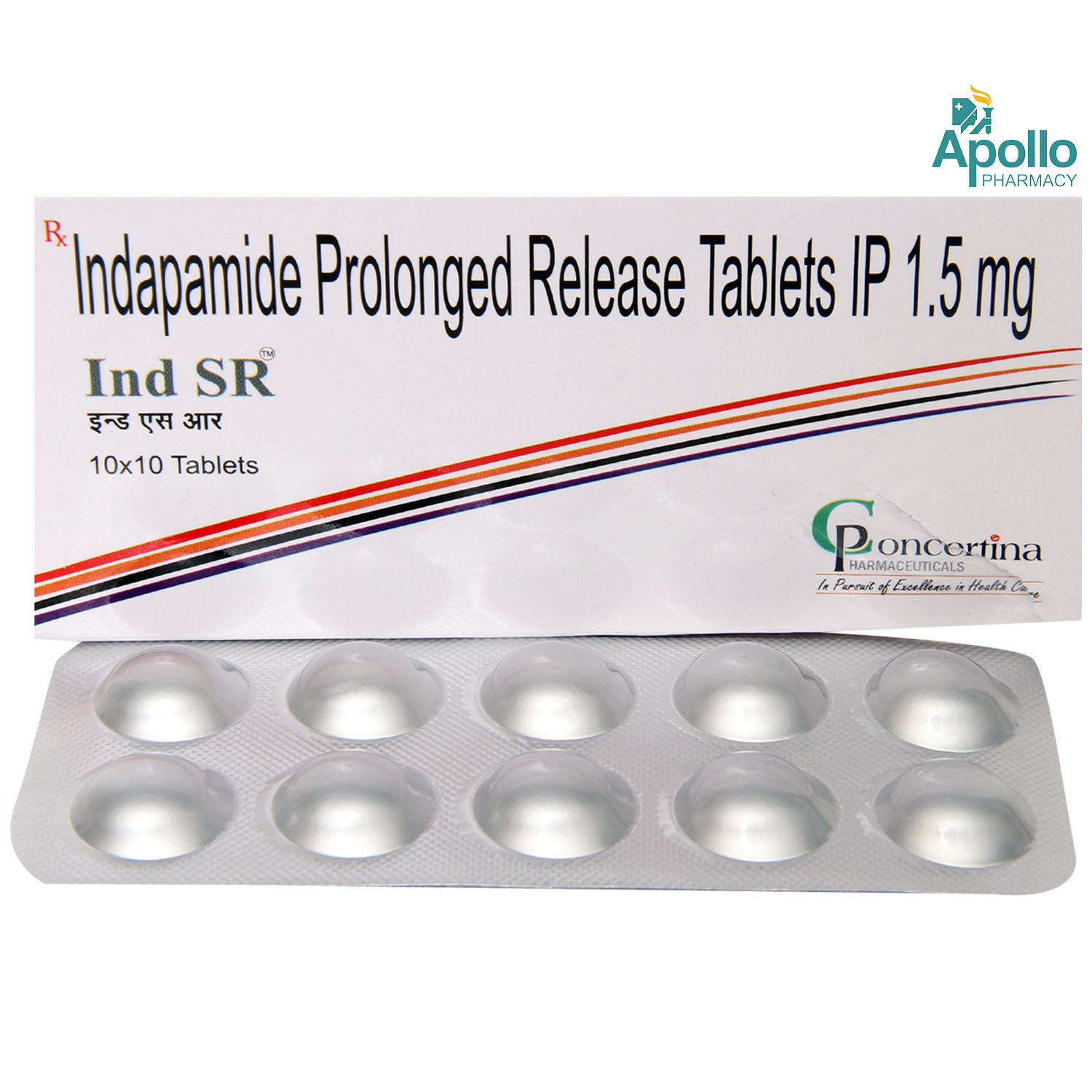 IND SR TABLET Price, Uses, Side Effects, Composition - Apollo Pharmacy