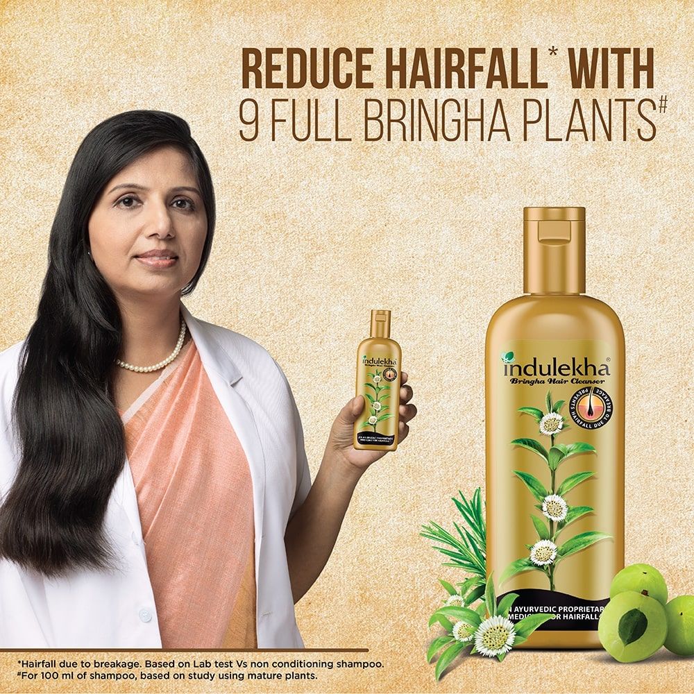 Indulekha Bringha Hair Cleanser, 200 ml Price, Uses, Side Effects ...