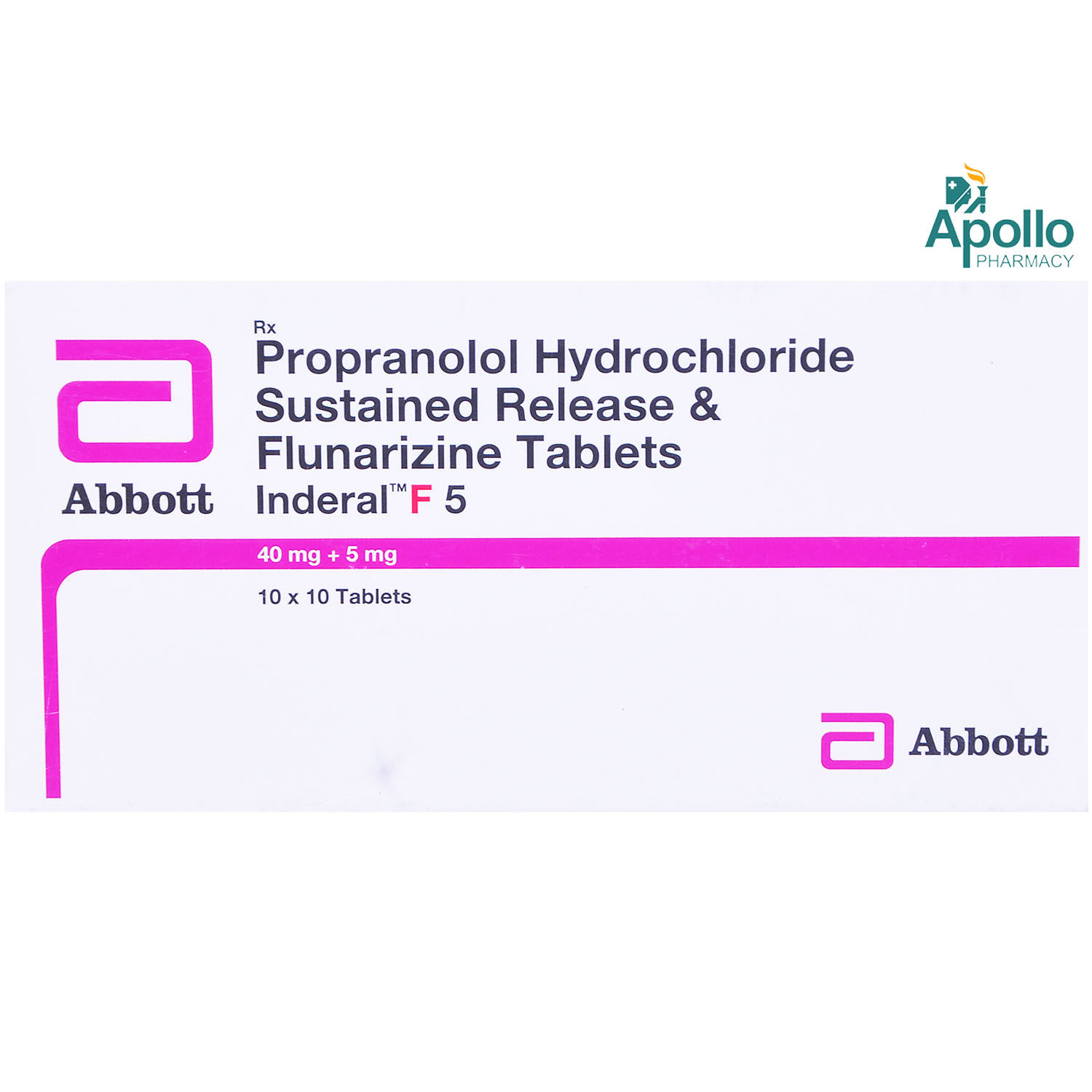 Inderal F 5 Tablet 10's Price, Uses, Side Effects, Composition - Apollo ...