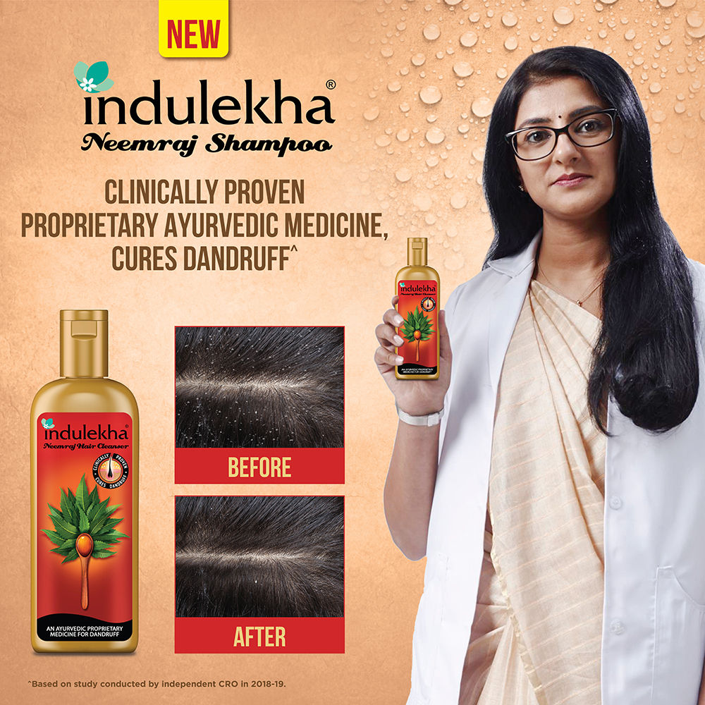 Indulekha Neemraj Dandruff Care Hair Cleanser, 100 ml Price, Uses, Side ...