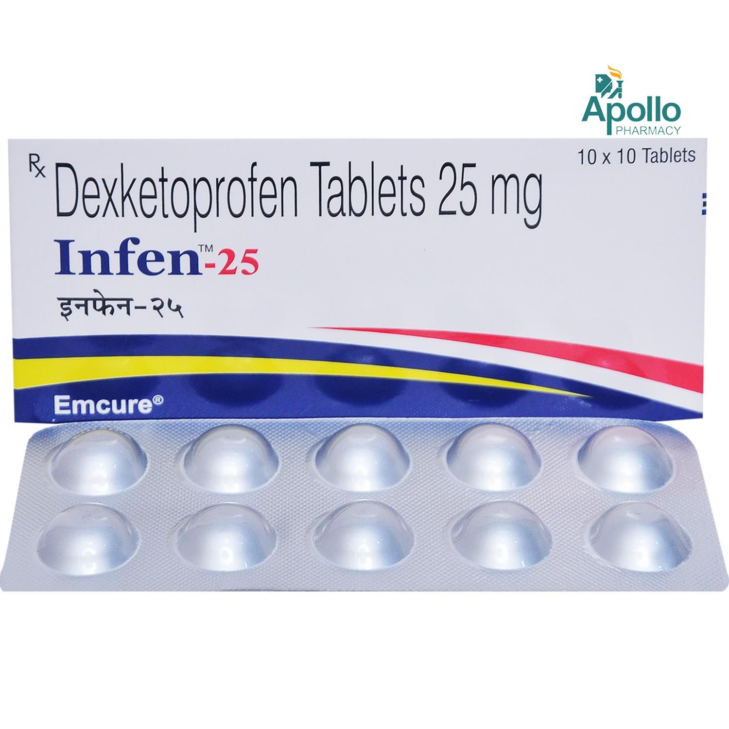 Infen-25 Tablet 10's Price, Uses, Side Effects, Composition - Apollo ...