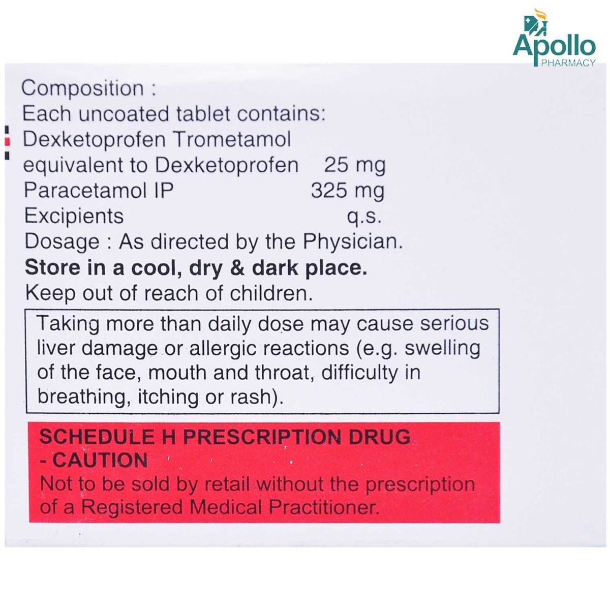 Infen P Tablet 10's Price, Uses, Side Effects, Composition - Apollo ...