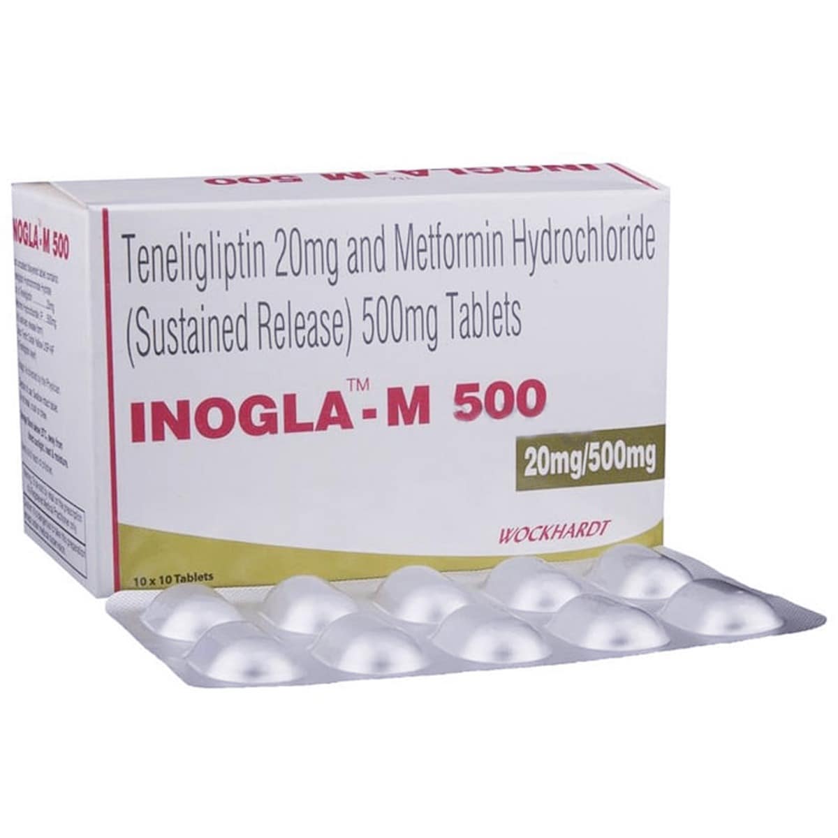 Inogla-M 500 Tablet 10's Price, Uses, Side Effects, Composition ...
