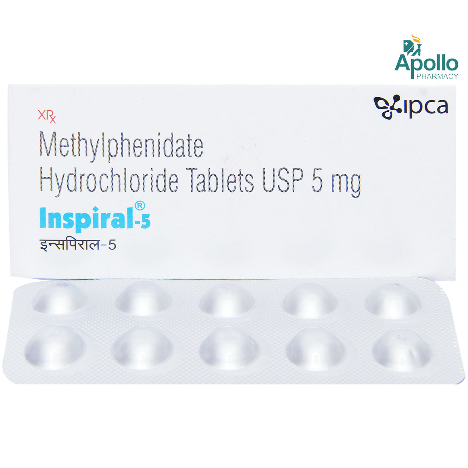Inspiral 5 Tablet 10's Price, Uses, Side Effects, Composition - Apollo ...