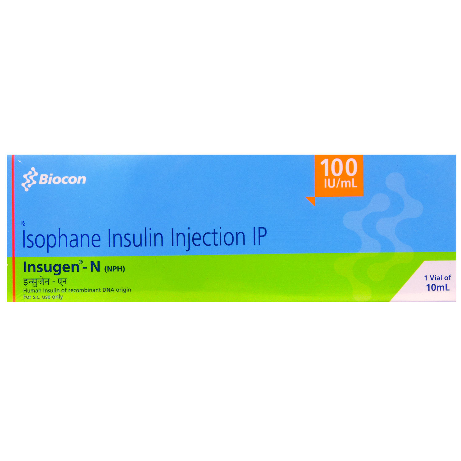 INSUGEN N(NPH) 100IU INJECTION 10ML Price, Uses, Side Effects ...