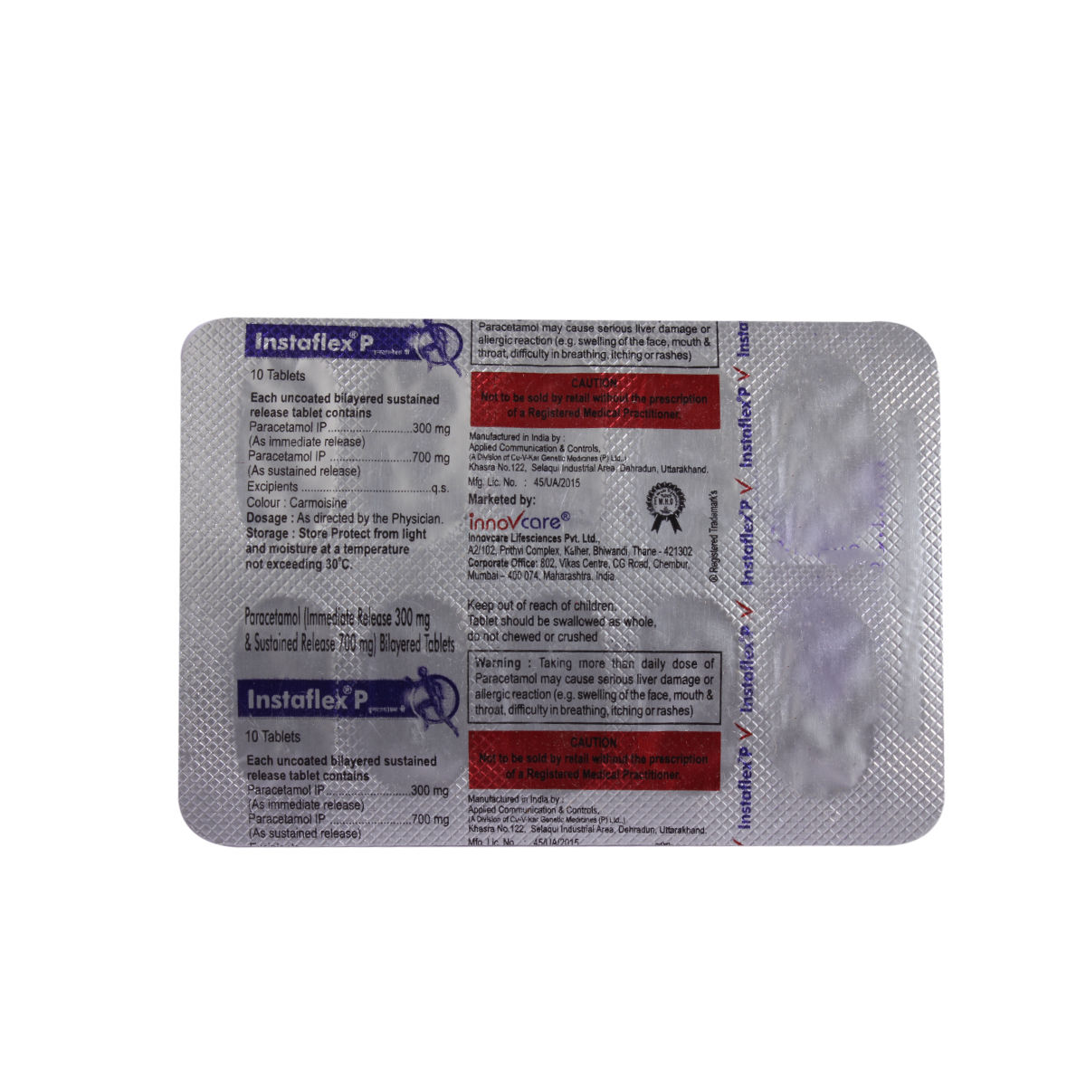 Instaflex P Tablet 12's Price, Uses, Side Effects, Composition - Apollo ...