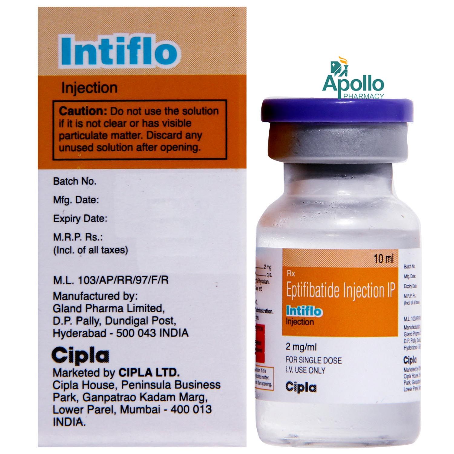 INTIFLO 2MG INJECTION 10ML Price, Uses, Side Effects, Composition ...