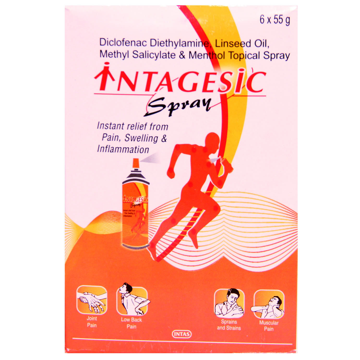 Intagesic Spray 55 gm Price, Uses, Side Effects, Composition - Apollo ...