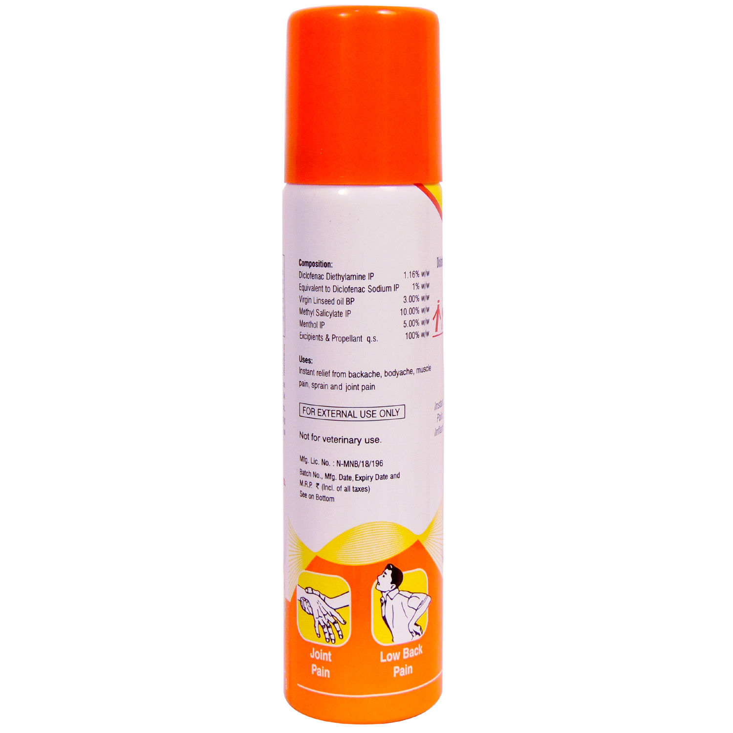 Intagesic Spray 55 gm Price, Uses, Side Effects, Composition - Apollo ...