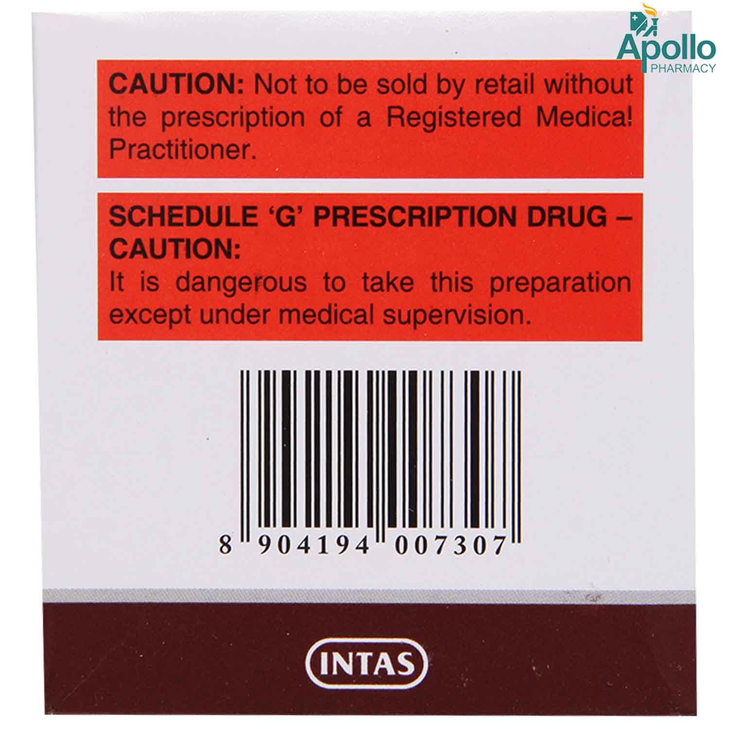 Intaglip-M Forte Tablet 10's Price, Uses, Side Effects, Composition ...