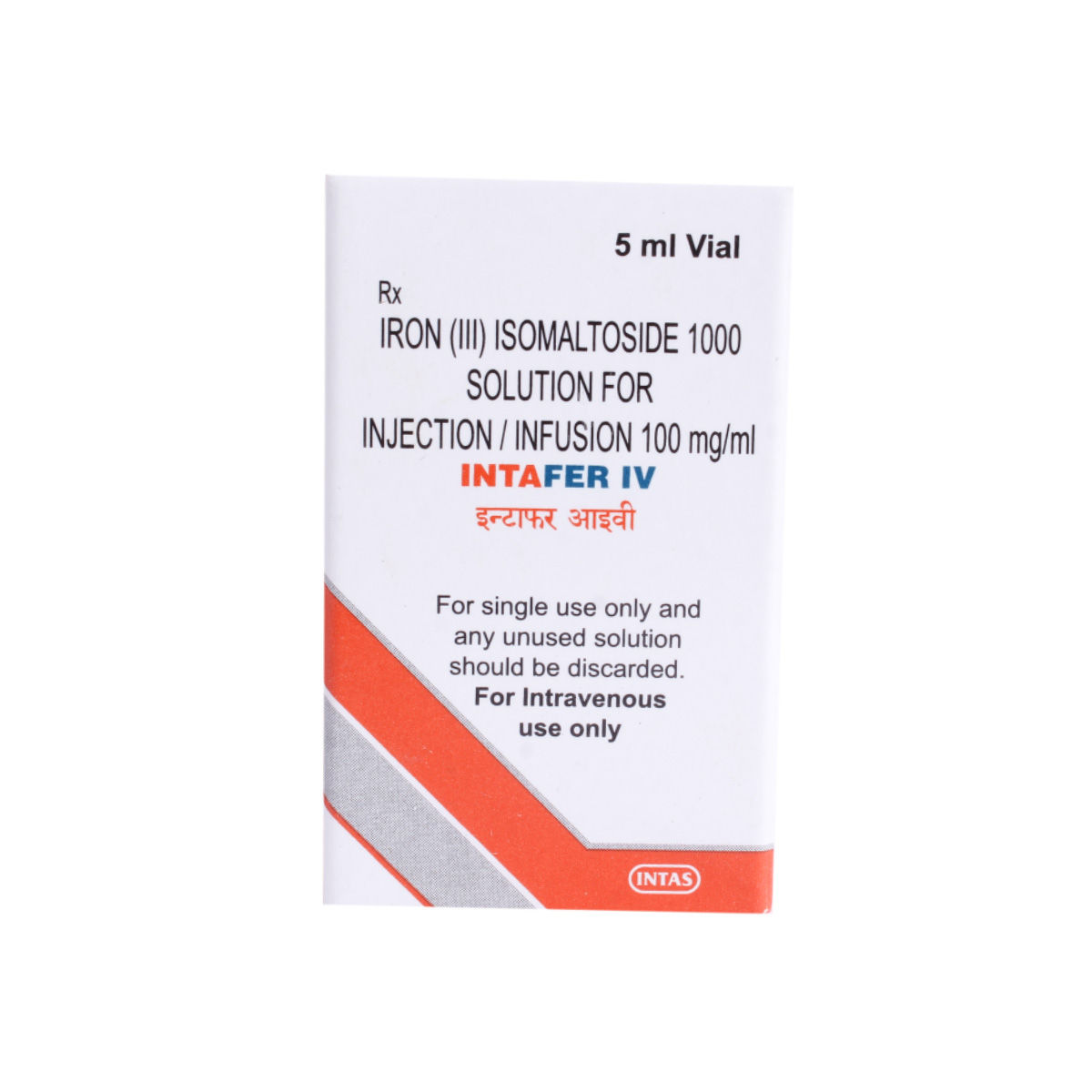 Intafer Iv 100Mg/Ml Injection 5Ml Price, Uses, Side Effects ...