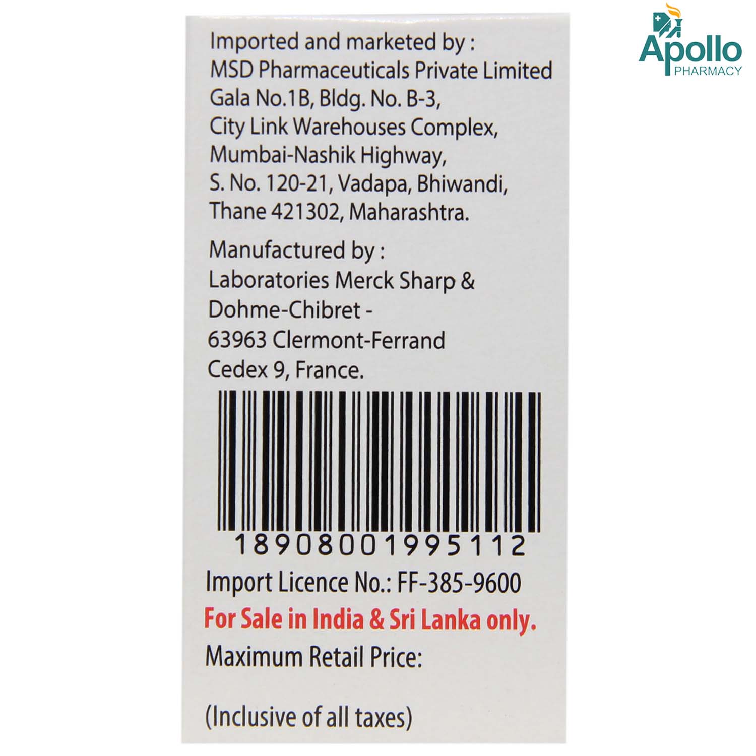 Invanz 1gm Injection 1's Price, Uses, Side Effects, Composition ...