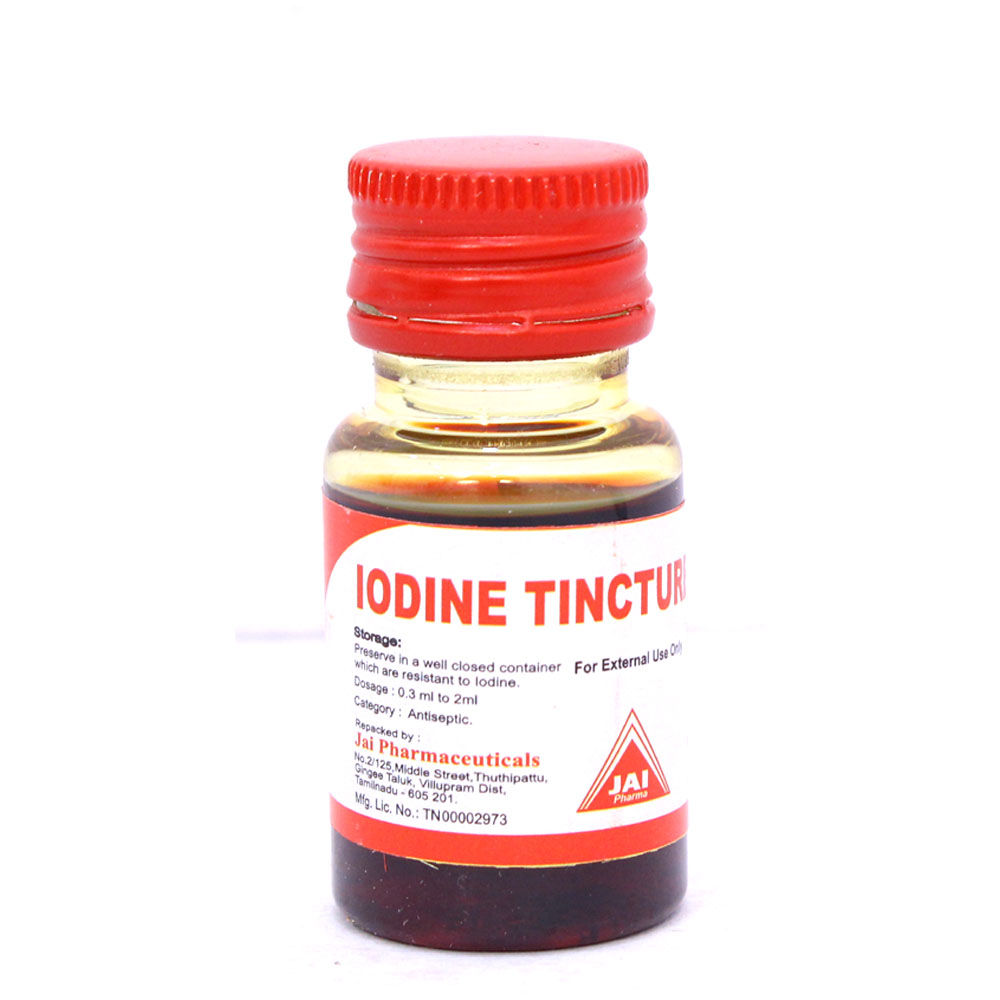Iodine Tincture 20 ml Price, Uses, Side Effects, Composition - Apollo ...