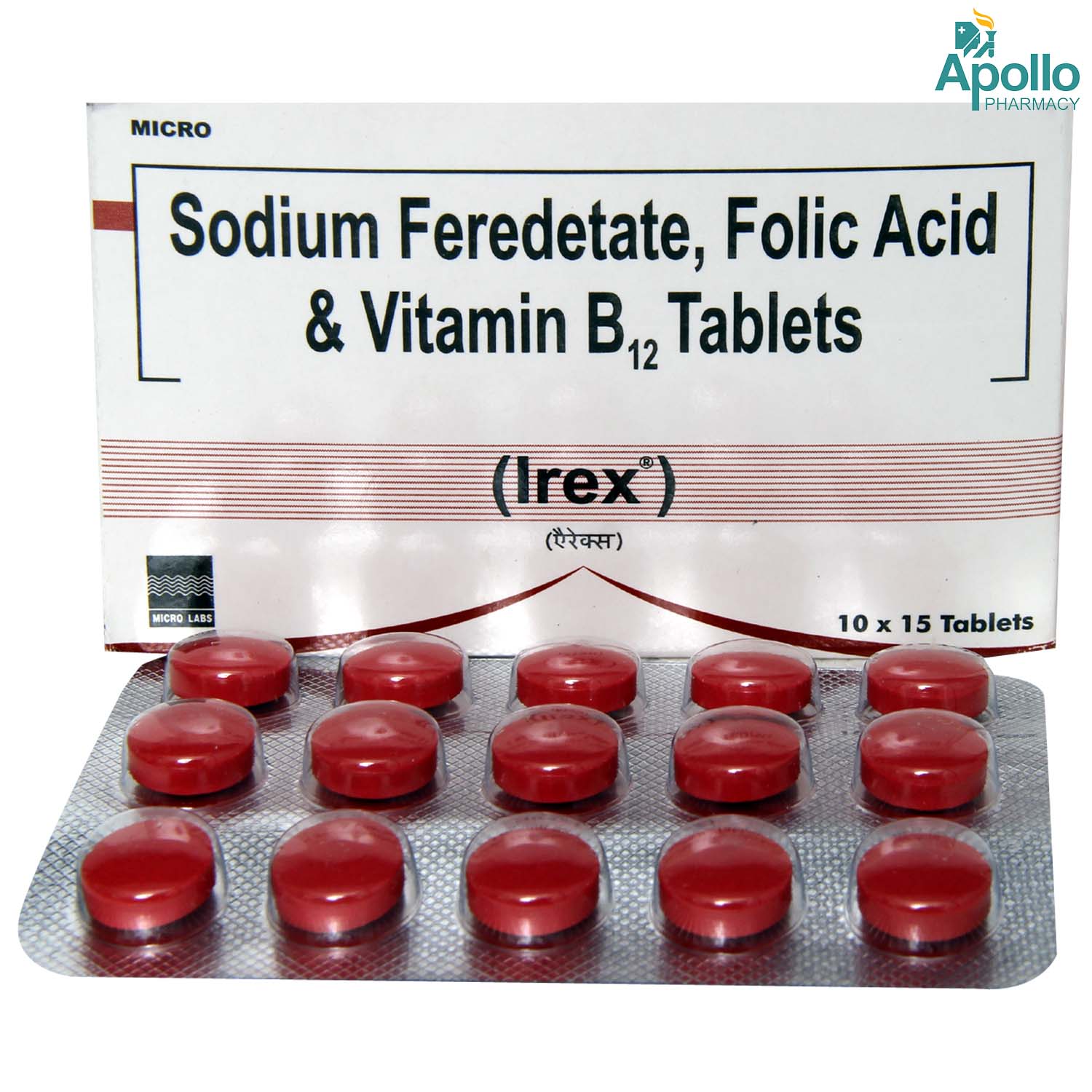 Irex Tablet 15's Price, Uses, Side Effects, Composition - Apollo Pharmacy