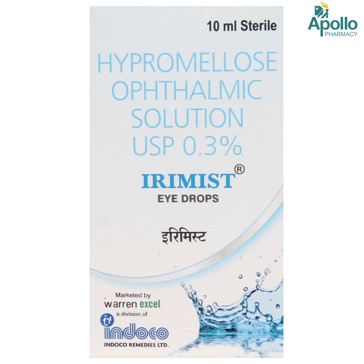 IRIMIST EYE DROPS 5ML Price, Uses, Side Effects, Composition - Apollo ...