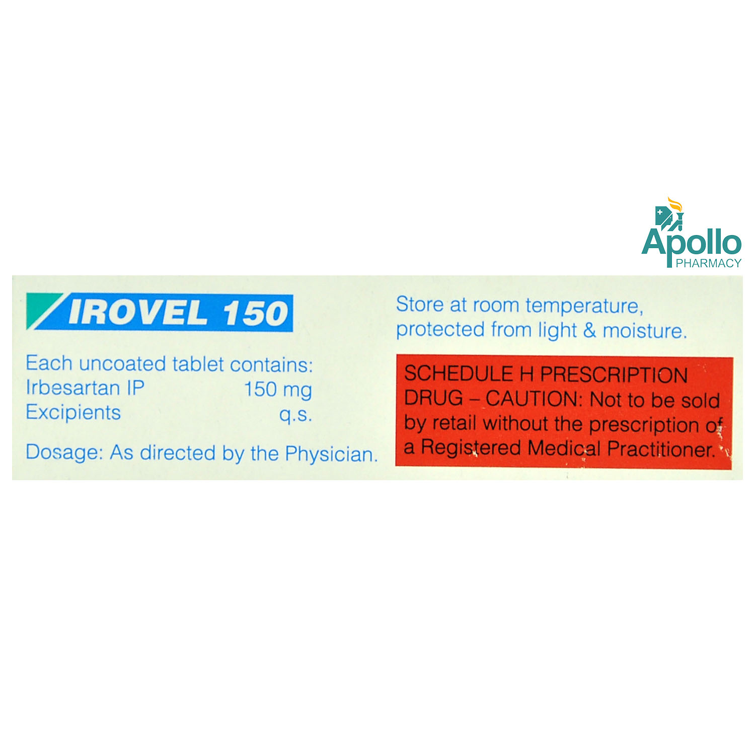Irovel 150 Tablet 10's Price, Uses, Side Effects, Composition - Apollo ...