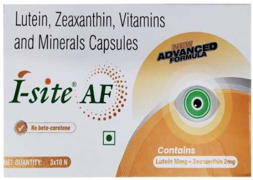 I-Site AF Capsule 10's Price, Uses, Side Effects, Composition - Apollo ...