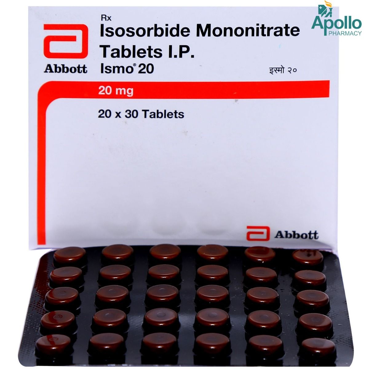 Ismo 20 Tablet 30's Price, Uses, Side Effects, Composition - Apollo ...