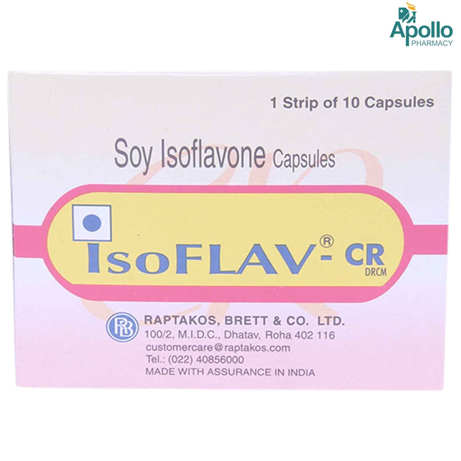 Isoflav-CR Capsule 10's Price, Uses, Side Effects, Composition - Apollo ...