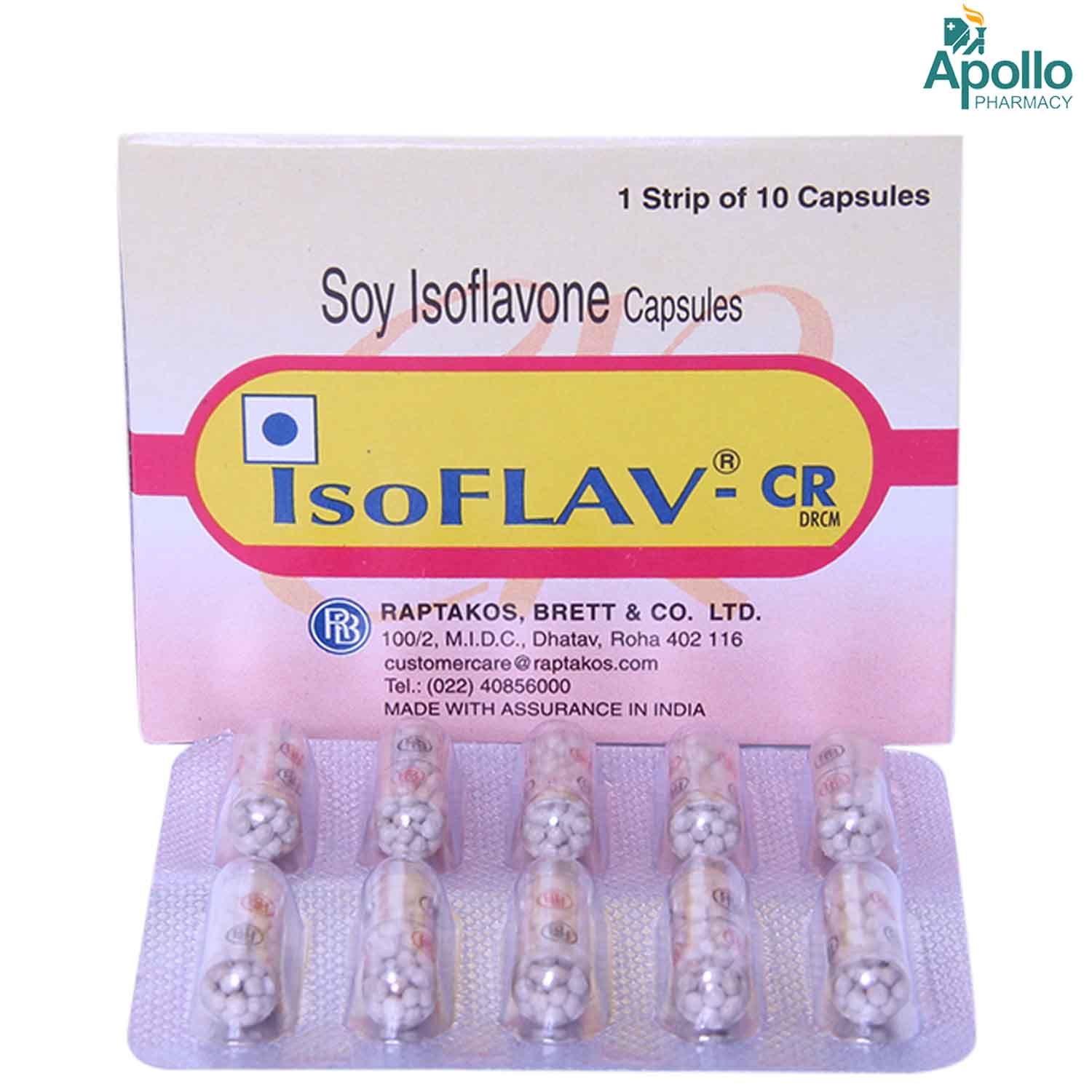 Isoflav-CR Capsule 10's Price, Uses, Side Effects, Composition - Apollo ...