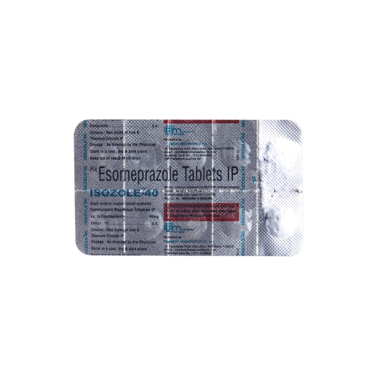 Isozole-40 Tablet 10's Price, Uses, Side Effects, Composition - Apollo ...