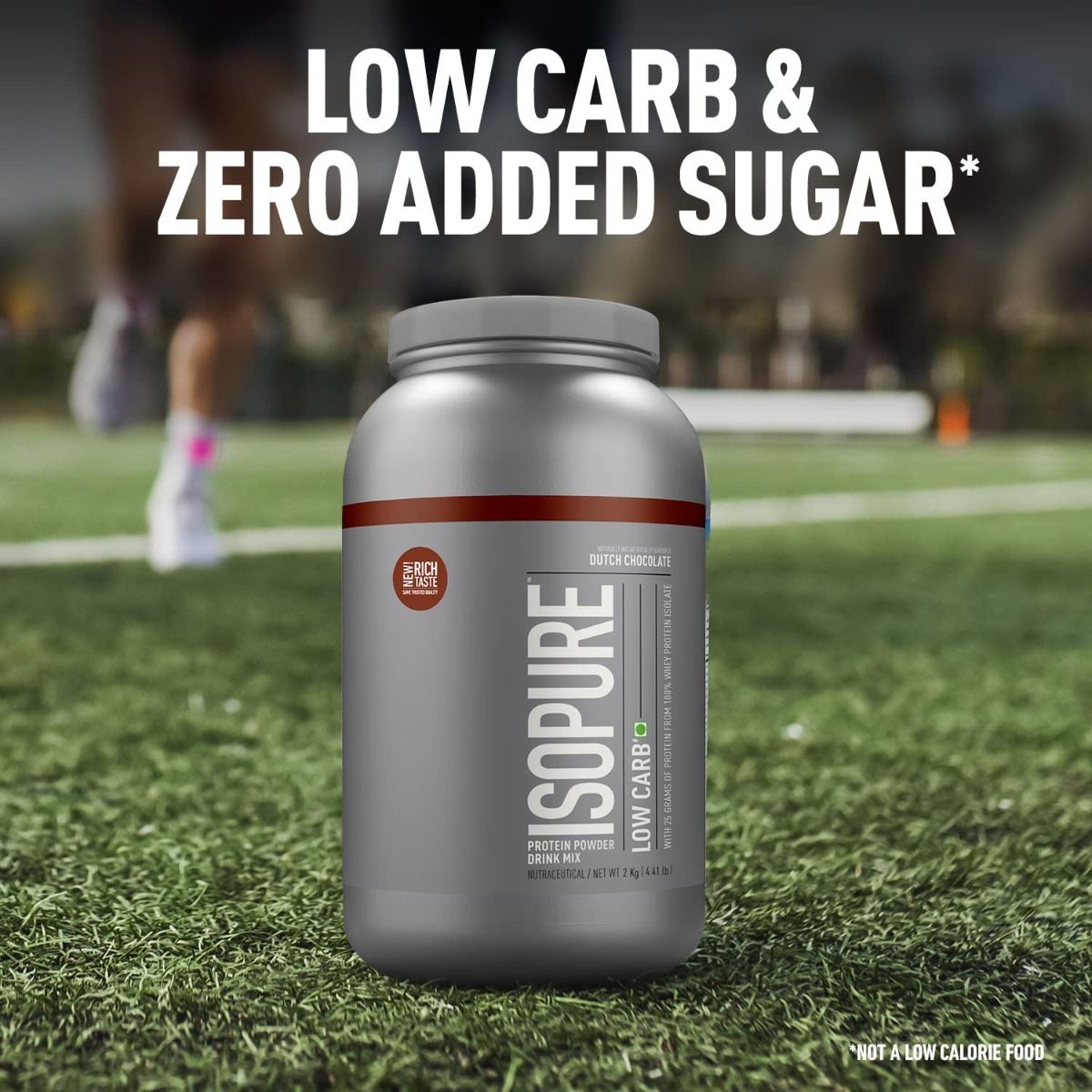 Isopure Low Carb 100% Whey Protein Isolate Dutch Chocolate Flavour ...