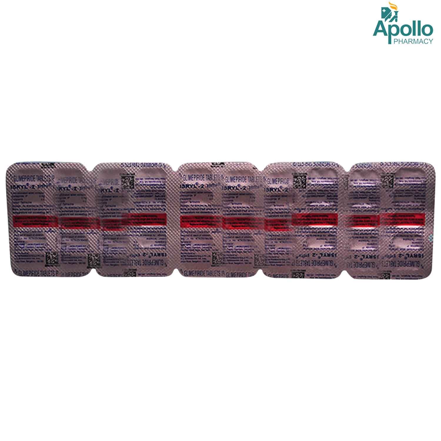 Isryl-2 Tablet 10's Price, Uses, Side Effects, Composition - Apollo ...