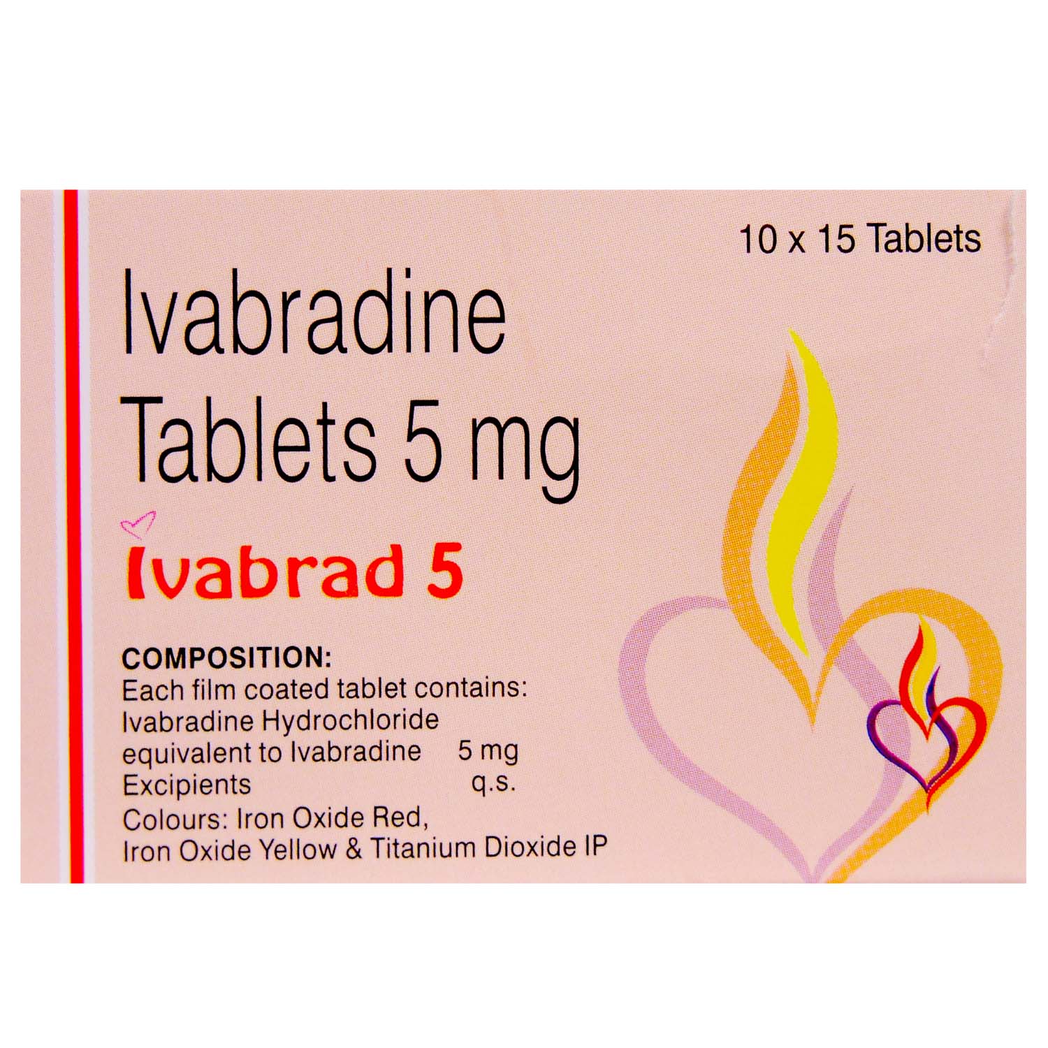 Ivabrad 5 Tablet 10's Price, Uses, Side Effects, Composition - Apollo ...