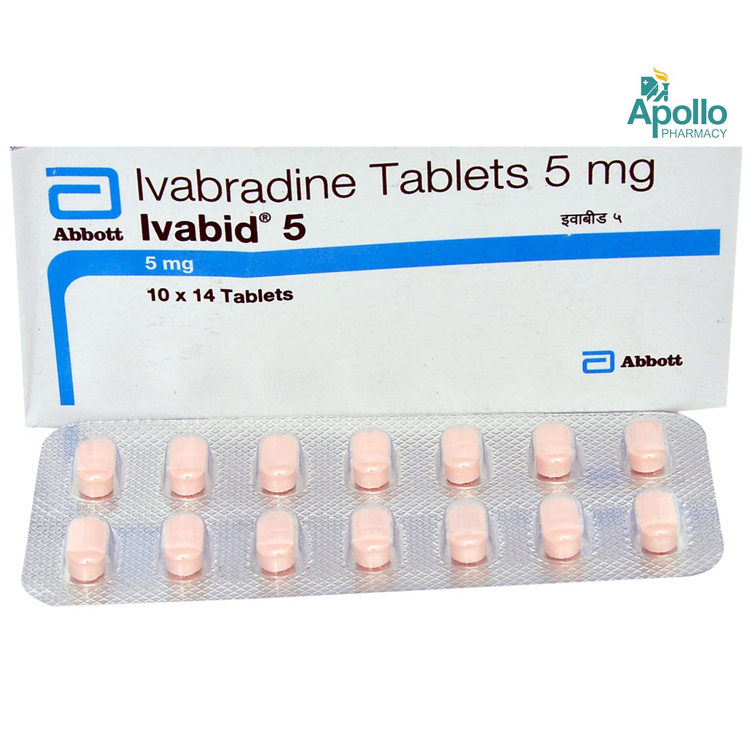 Ivabid 5 Tablet 14's Price, Uses, Side Effects, Composition - Apollo ...