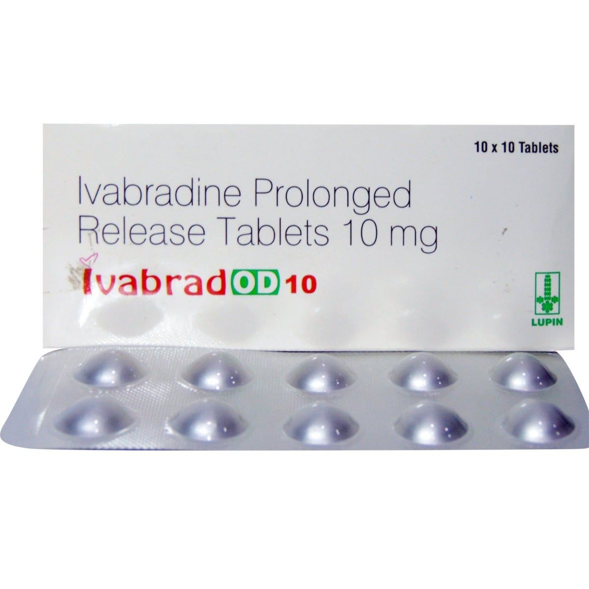 Ivabrad OD 10 mg PR Tablet 10's Price, Uses, Side Effects, Composition ...