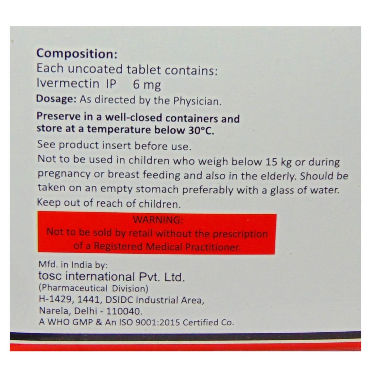 Ivecop 6 Tablet 10's Price, Uses, Side Effects, Composition - Apollo ...