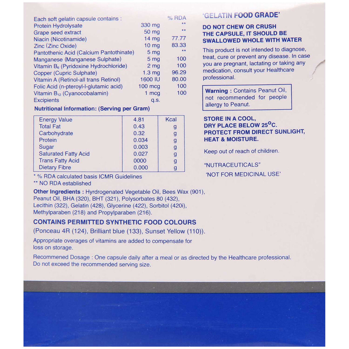 I-Vit Pro Capsule 15's Price, Uses, Side Effects, Composition - Apollo ...