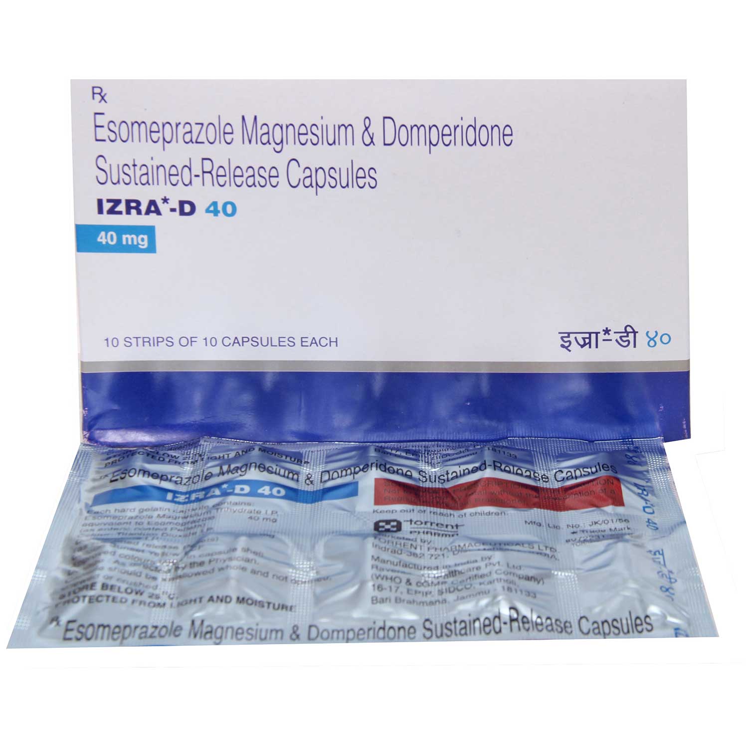 Izra-D 40 Capsule 10's Price, Uses, Side Effects, Composition - Apollo ...