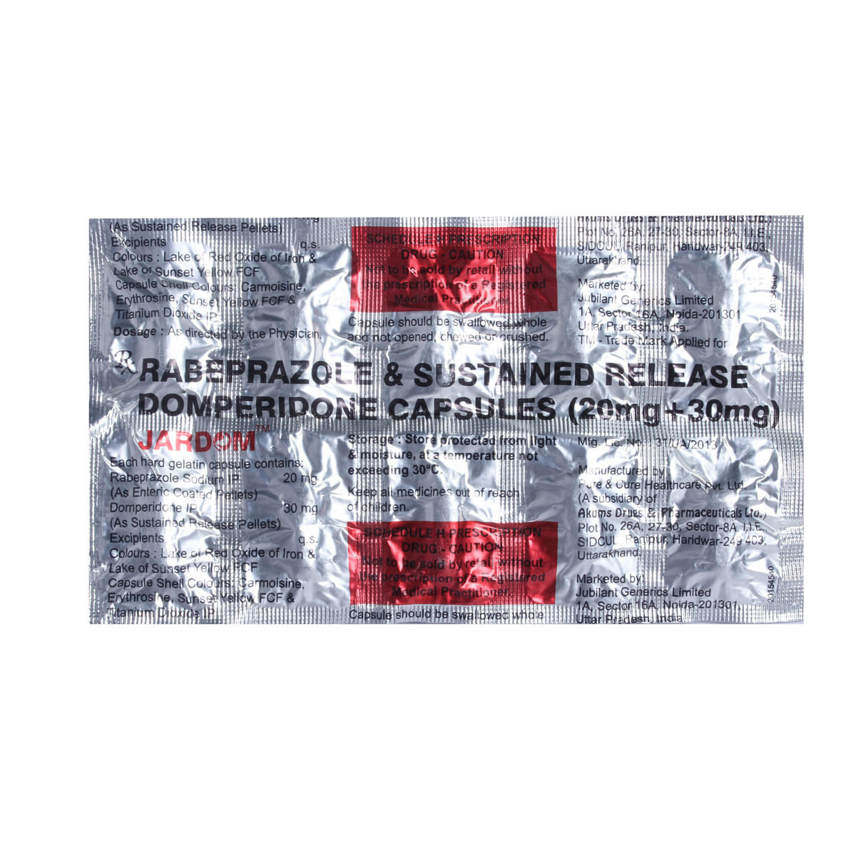 Jardom Capsule 10's Price, Uses, Side Effects, Composition - Apollo ...