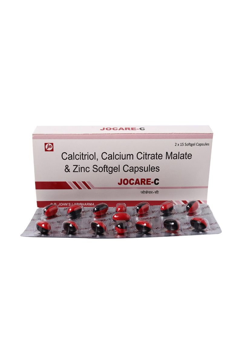 Jocare C Capsule 15's Price, Uses, Side Effects, Composition - Apollo ...
